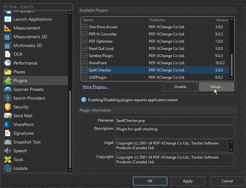 PDF-XChange Co Ltd :: Knowledge Base :: How do I add new Languages to the Editor Spellchecker?